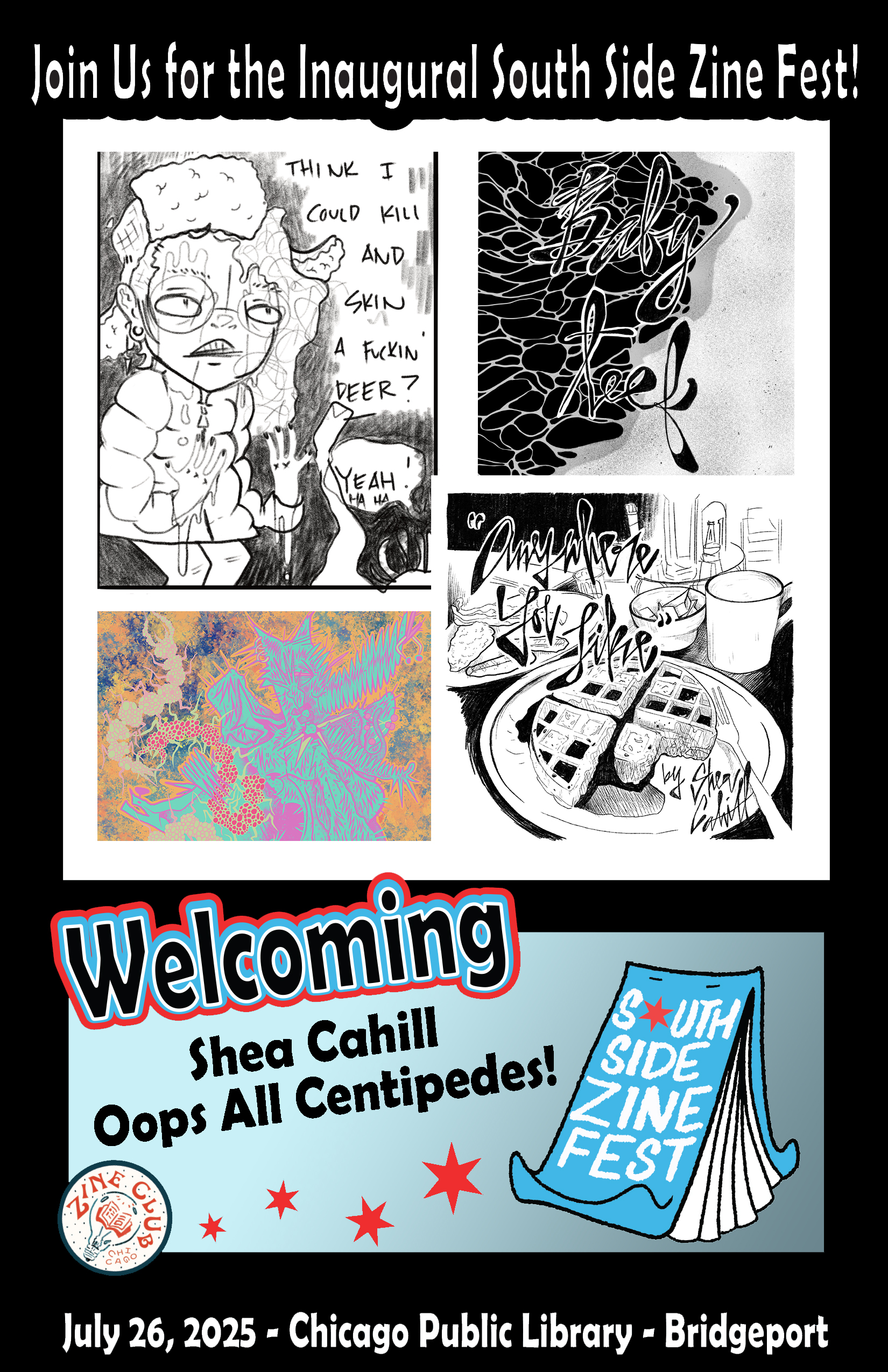Meet Our #SSZF2025 Zinemakers: Shea Cahill // Oops All Centipedes ...
