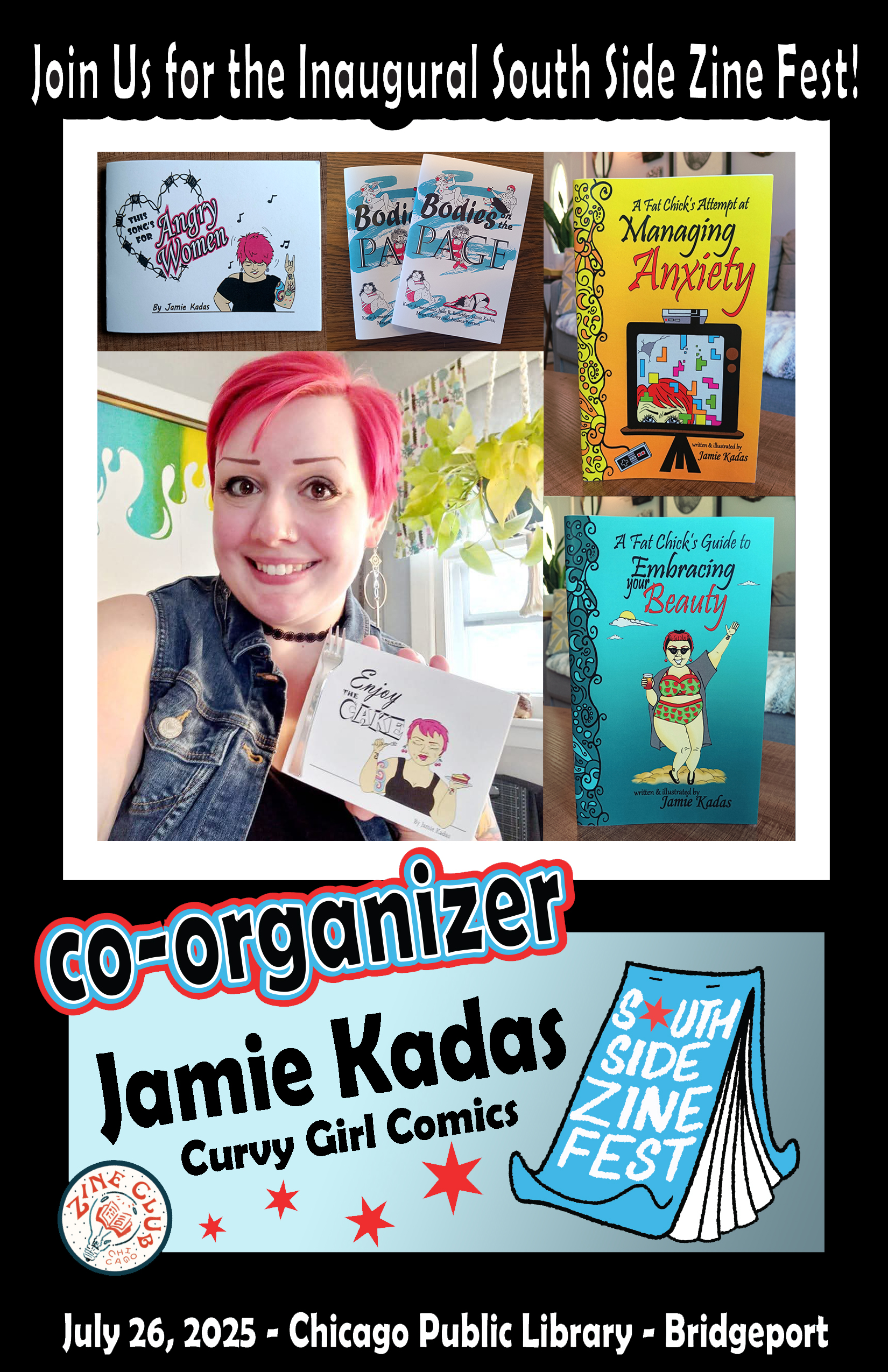 Meet Our #SSZF2025 Co-Organizers: Jamie Kadas/Curvy Girl Comics! – Zine ...